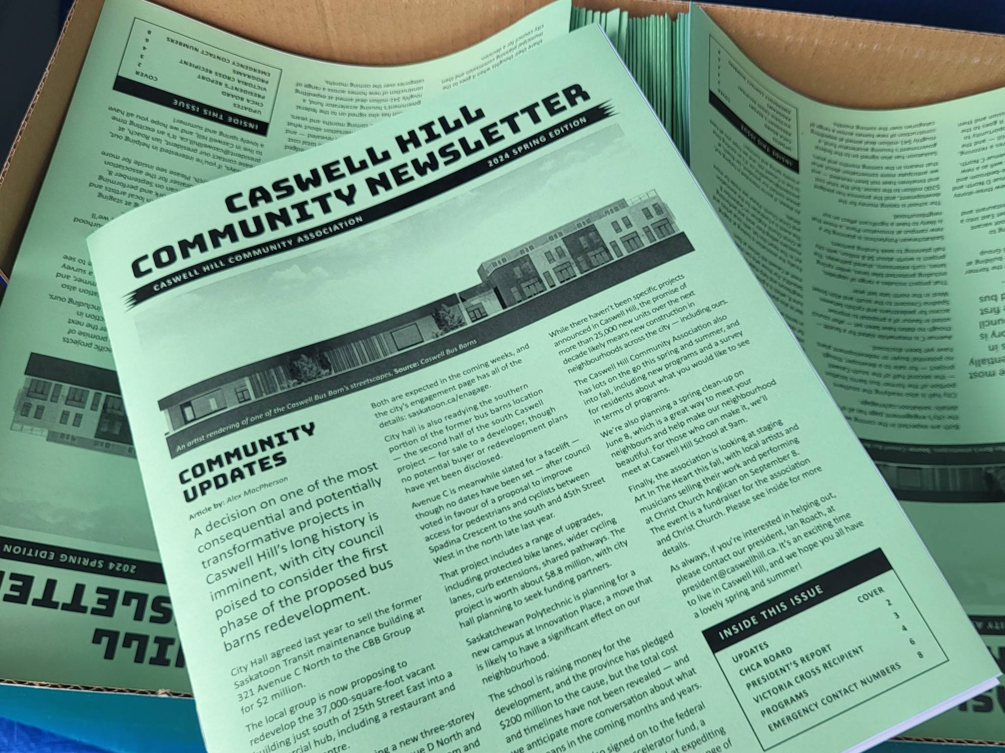 Spring Summer 2024 Newsletter – Caswell Hill Community Association